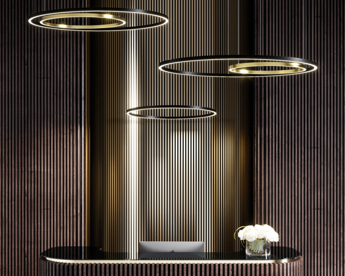 Tour Slim Pendant Lamp, By Linea Light